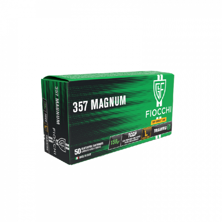 FIOCCHI - 357 MAGNUM COPPER PLATED 158 grs - Match And Game